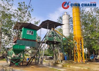 Cina Pianta stazionaria di miscela di calcestruzzo HZS50 con produttività 50m3/H in vendita