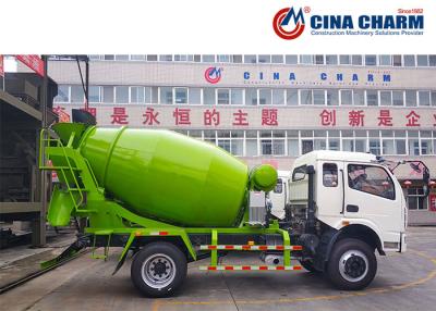 中国 橋/トンネルのための4m3トラックミキサのトラックのドラム便利な操作 販売のため