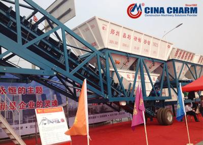 China Gepaste kleur bewoog de Mobiele Concrete het Mengen zich Installatie gelijk Milieubescherming Te koop