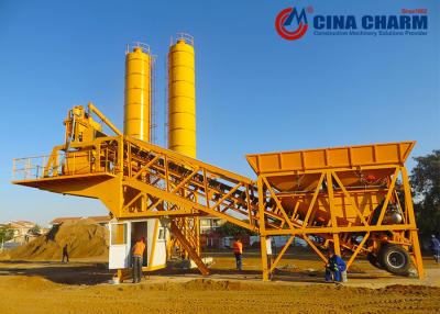Cina Pianta mobile del calcestruzzo pronto di controllo centrale con il tipo progettazione del rimorchio in vendita