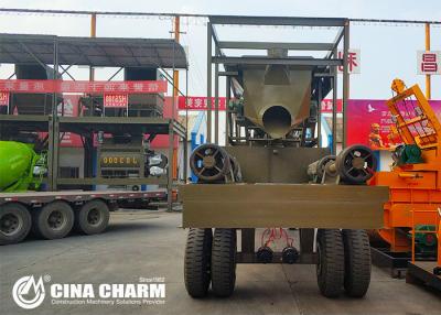 Cina Pianta mobile del calcestruzzo pronto di controllo centrale con il tipo progettazione del rimorchio in vendita