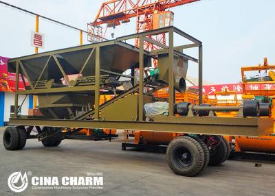 Cina 220V 60HZ pianta di miscela di calcestruzzo di 3 fasi con 50 metri cubici per produttività di ora in vendita