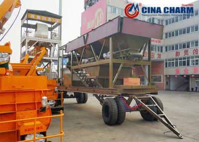 Cina Mini pianta concreta della miscela in lotti YHZS25 facile da operare e facile padroneggiare in vendita