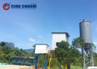 China Small Productivity Concrete Mixing Station With Central Control System for sale