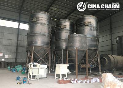 Cina silo d'acciaio serrato 50T della cenere volatile alla rinfusa del silo di stoccaggio del cemento per la pianta di miscela di calcestruzzo in vendita