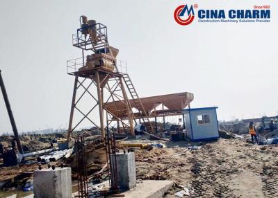 Cina Pianta di miscela di calcestruzzo della costruzione Hzs25 25m3/H di estrazione mineraria in vendita