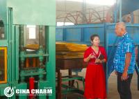 China Cement Hollow Block Making Machine 11KW Fully Automatic Convenient Operation for sale