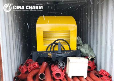 Cina Un'affidabilità montata rimorchio della pompa per calcestruzzo HBTS60 della garanzia di anno alta in vendita