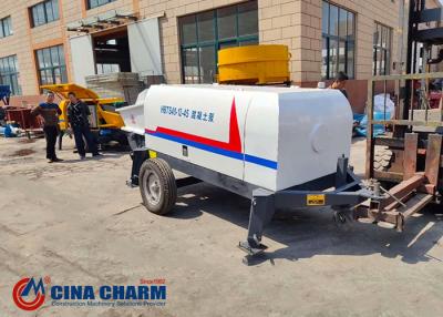 Cina HBTS40 piccola pompa per calcestruzzo 40 M3/H con il circuito idraulico di Vanced in vendita