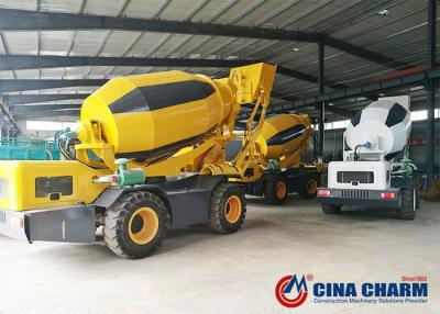 Cina Mini auto che carica la struttura compatta del camion della betoniera con la capacità del tamburo 2300L in vendita