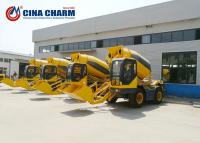 China 3.5m3 Diesel Mobile Self Loading Concrete Mixer Machine for sale