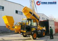 China 3.5m3 Diesel Mobile Self Loading Concrete Mixer Machine for sale