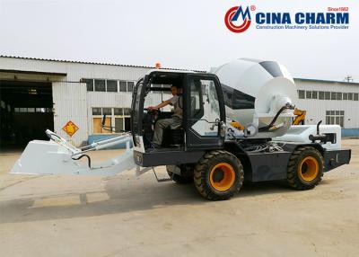 中国 具体的な機械、4 CBMのディーゼル トラックミキサのトラックに荷を積んでいる携帯用自己 販売のため