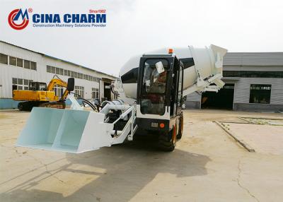 Cina Betoniera mobile di caricamento di auto con rendimento concreto reale 4000L per lotto in vendita