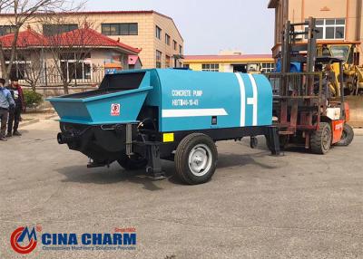 Cina Operazione semplice elettrica della pompa per calcestruzzo HBTS40-13-45 con capacità 40m3/H in vendita