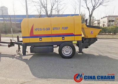Cina Alto pompa per calcestruzzo montata di affidabilità rimorchio facile muoversi per i piccoli progetti di costruzione in vendita