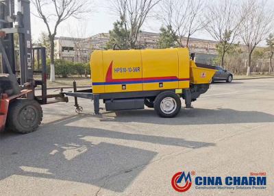 Cina Capacità della pompa per calcestruzzo HP10 10m3/H del rimorchio di alta efficienza con la certificazione del CE in vendita