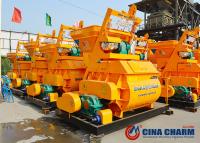 China Small Trailer Hopper Concrete Mixer Machine High Production Efficiency for sale