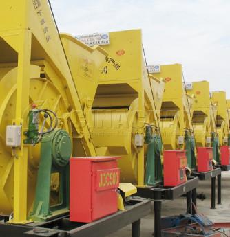 Cina Singola macchina concreta automatica della miscela dell'asse JDC500 25m3/h in vendita