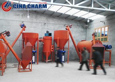 Cina Linea di produzione semplice del mortaio della miscela asciutta 4t/H con la macchina imballatrice in vendita