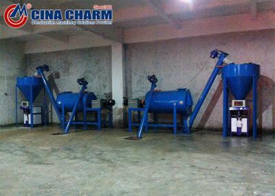 Cina Linea di produzione semplice del mortaio della miscela asciutta 4t/H con la macchina imballatrice in vendita