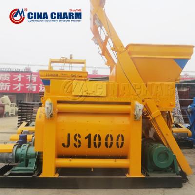 Cina Macchina della betoniera della costruzione di edifici Js1000 60m3/H in vendita