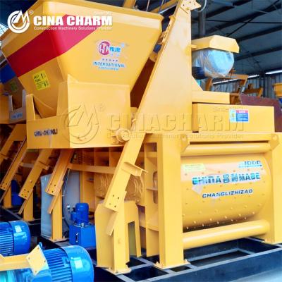 Cina Macchina della betoniera della costruzione di edifici Js1000 60m3/H in vendita