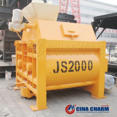 Cina Doppia betoniera idraulica dell'asse Js2000 120m3/H in vendita