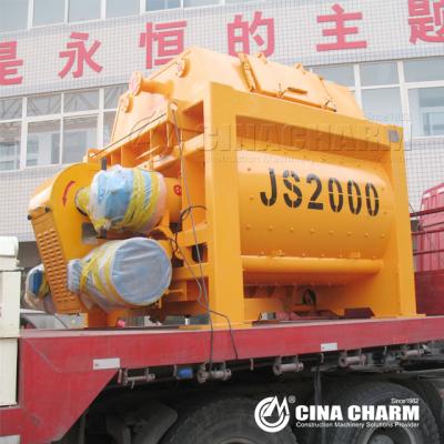 Cina Doppia betoniera idraulica dell'asse Js2000 120m3/H in vendita