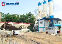 China Bridges Charging 1600L HZS50 Concrete Batching Machine for sale