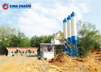 China Bridges Charging 1600L HZS50 Concrete Batching Machine for sale