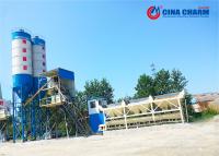 China Bridges Charging 1600L HZS50 Concrete Batching Machine for sale