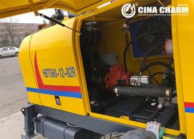 Cina Il mini rimorchio portatile 30m3/hr ha montato la macchina della pompa per calcestruzzo in vendita