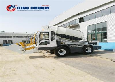 中国 4トラックミキサのトラックに荷を積んでいる車輪の運転者1.2m3の自己 販売のため