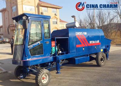 Cina Pompa per calcestruzzo montata camion diesel idraulico elettrico 80m3/h in vendita