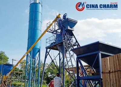 Cina Grande centrale di betonaggio concreta dello SpA 25m3/h HZS25 di capacità in vendita