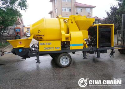 Cina Macchina di pompaggio portatile diesel ed elettrica della pompa per calcestruzzo del motore 30m3 in vendita