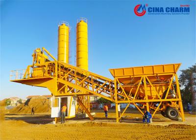 China centrale di betonaggio concreta fissa della pianta concreta mobile elettrica in lotti 35m3/hr for sale