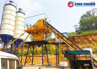 Cina Pianta stazionaria di miscela di calcestruzzo del macchinario di costruzione di alta qualità HZS60 in vendita
