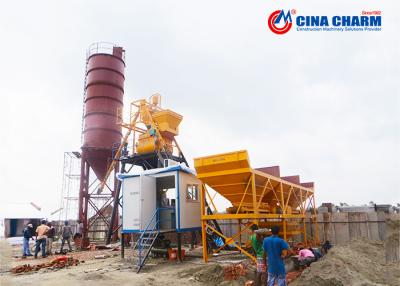 Cina certificato concreto del CE del saltatore dell'ascensore della centrale di betonaggio HZS25 di 3.8m in vendita