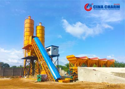 Cina linea di produzione della pianta di miscela di calcestruzzo di 1.5m3 HZS60 intera certificato del CE in vendita