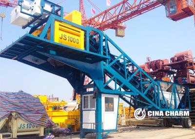 Cina YHZS50 pianta mobile concreta mobile del RMC della centrale di betonaggio 50m3/H in vendita
