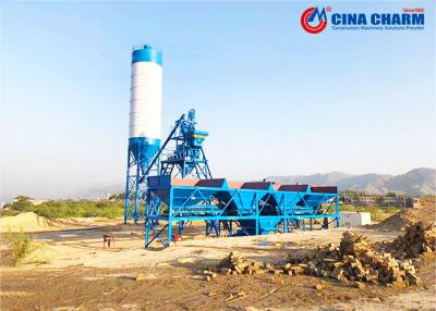 Cina centrale di betonaggio concreta di 35m3/H Hzs35 con la betoniera JS750 in vendita
