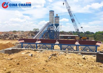 Cina Della centrale di betonaggio concreta pronta HZS60 controllo automatico dello SpA 60m3/Hr in vendita