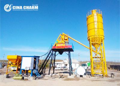 Cina HZS50 ha premescolato la centrale di betonaggio concreta pronta per i ponti di costruzione in vendita