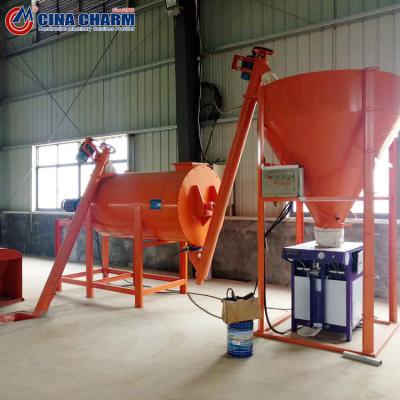 Cina Impastatrice asciutta semplice asciutta adesiva della polvere dell'impianto di miscelazione del mortaio del cemento della sabbia 3-5T/H in vendita