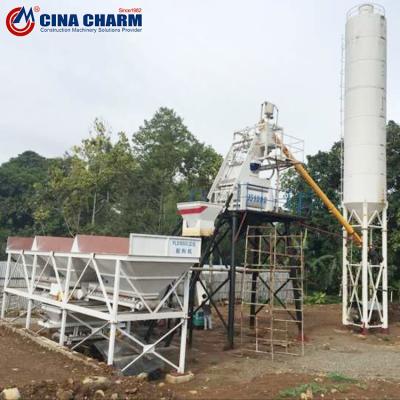 Cina Hzs35 ha riparato il macchinario di costruzione di Mini Concrete Batching Plant Engineering in vendita