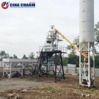 China Hzs35 Fixed Mini Concrete Batching Plant Engineering Construction Machinery for sale