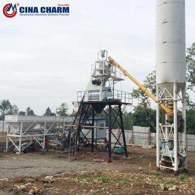 Cina Hzs35 ha riparato il macchinario di costruzione di Mini Concrete Batching Plant Engineering in vendita