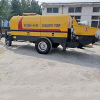 China Electrical Type HBT40 Trailer Concrete Pump 40m3/H Construction Engineering for sale
